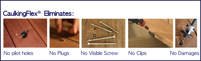 2. CaulkingFlex® Fast Installation